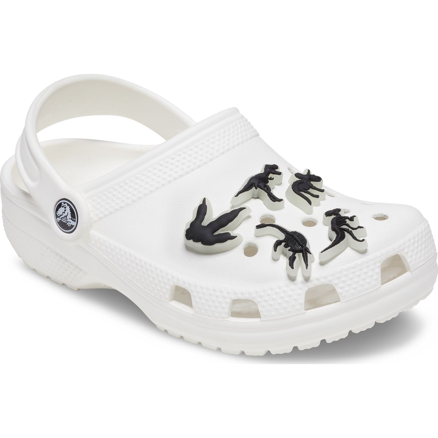 Crocs™ Jibbitz Glow In The Dark Dino 5 Pack | crocs.ee